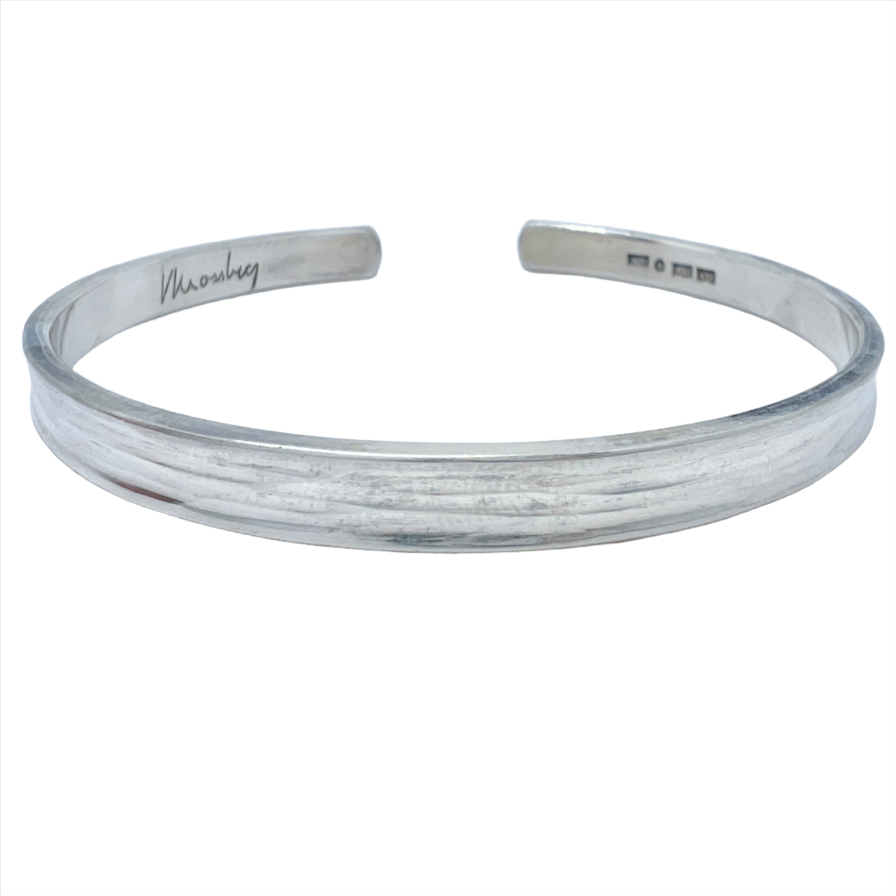 Victor Mossberg, Sweden 1995. Vintage Sterling Silver Bracelet. Signed ...