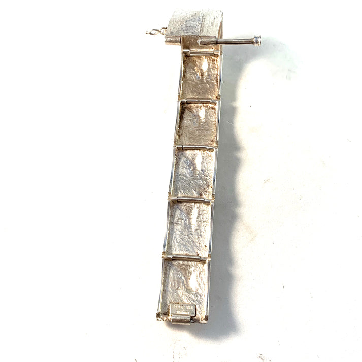 Knud V Andersen for Anton Michelsen Denmark 1970s Modernist Sterling S ...