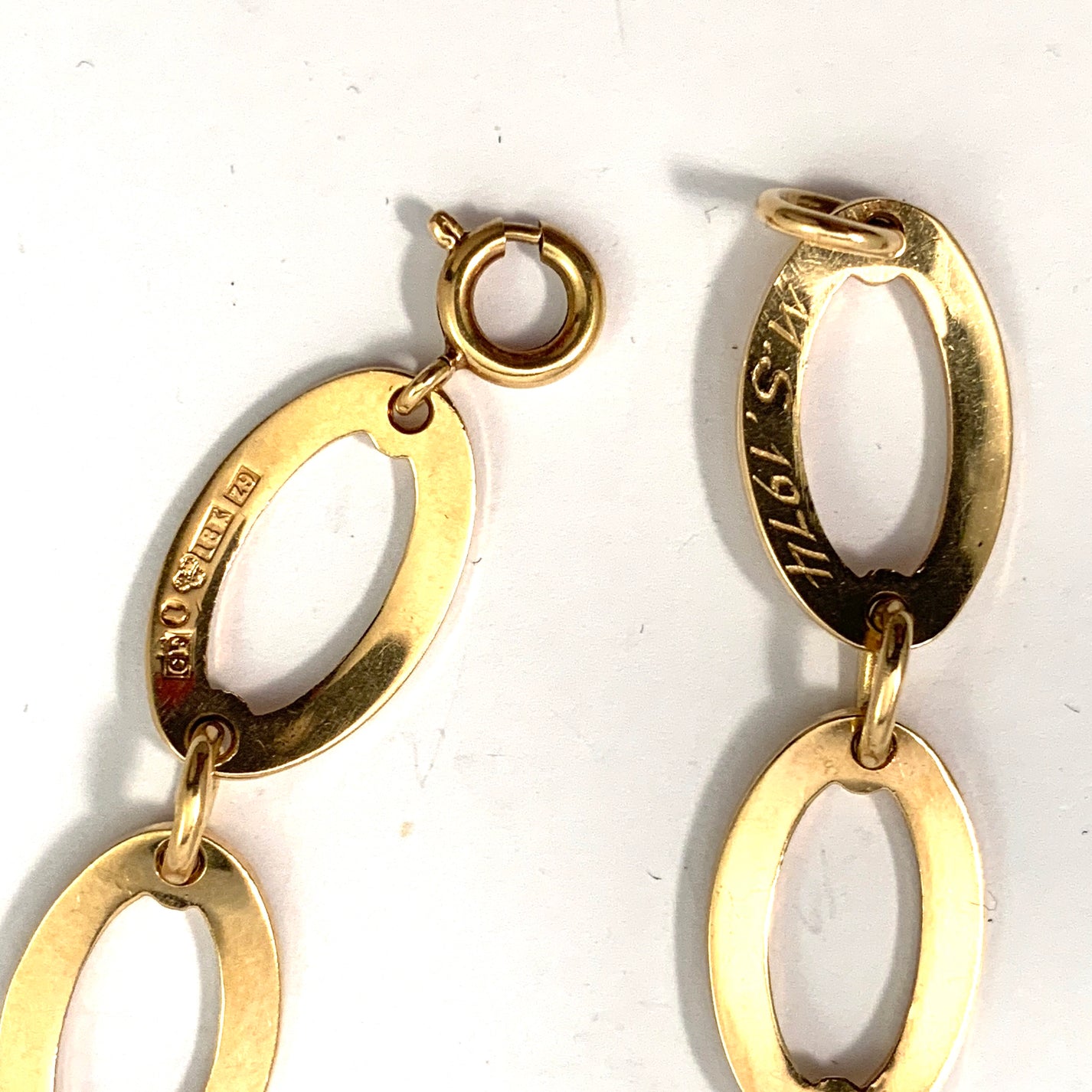 Atelier Borgila, Sweden 1974. Vintage 18k Gold Bracelet. – T Niklasson ...